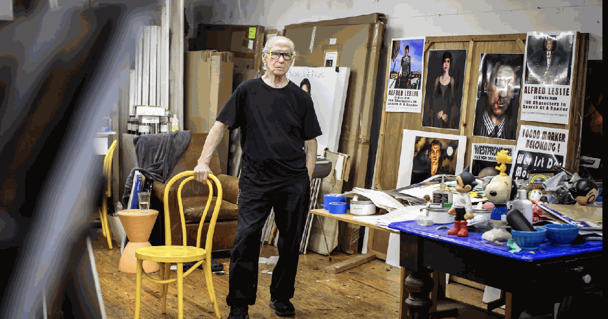 ALFRED LESLIE: SHAPE-SHIFTING THROUGH THE DECADES | Bruce Silverstein